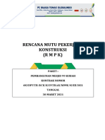 CONTOH RMK. (Rencana Mutu Konstruksi) | PDF | Bisnis | Komputer