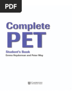 Cambridge English Objective PET Second Edition Student S Book With Key PDF | PDF | Computing And ...