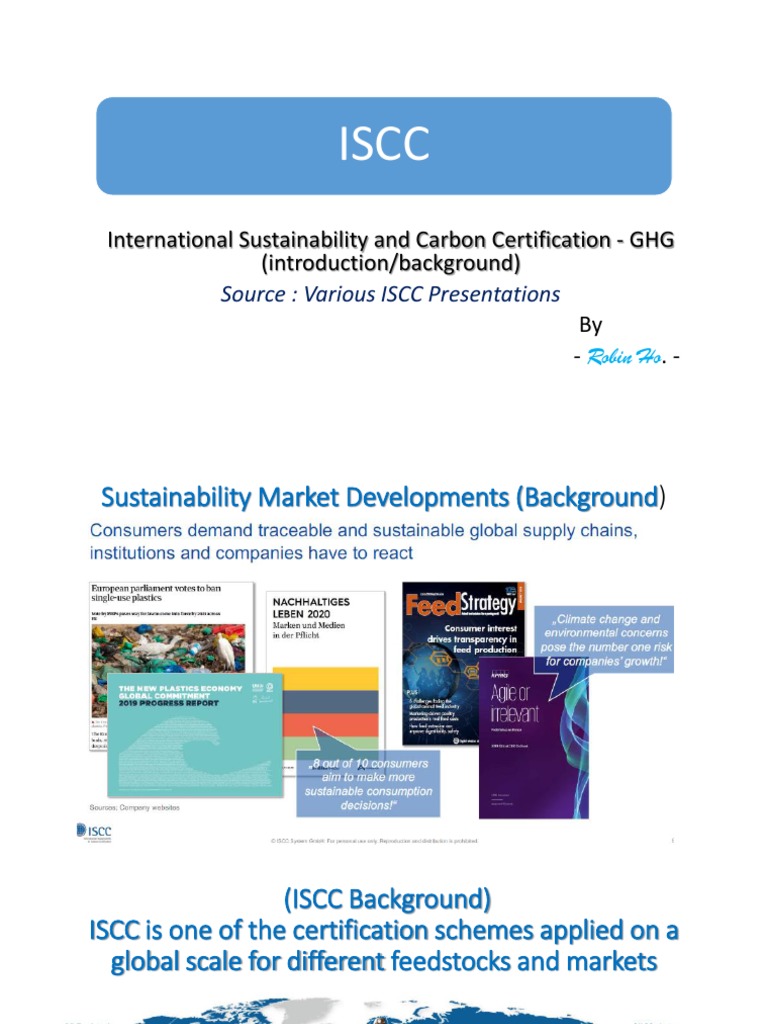ISCC Certification for Bioenergy | PDF | Biomass | Sustainability
