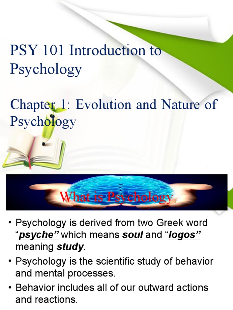 Introduction to Psychology Concepts | PDF | Psychology | Thought