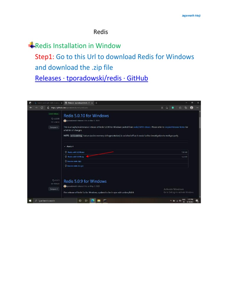 Redis Installation in Window: Step1 | PDF | Php | Computer File