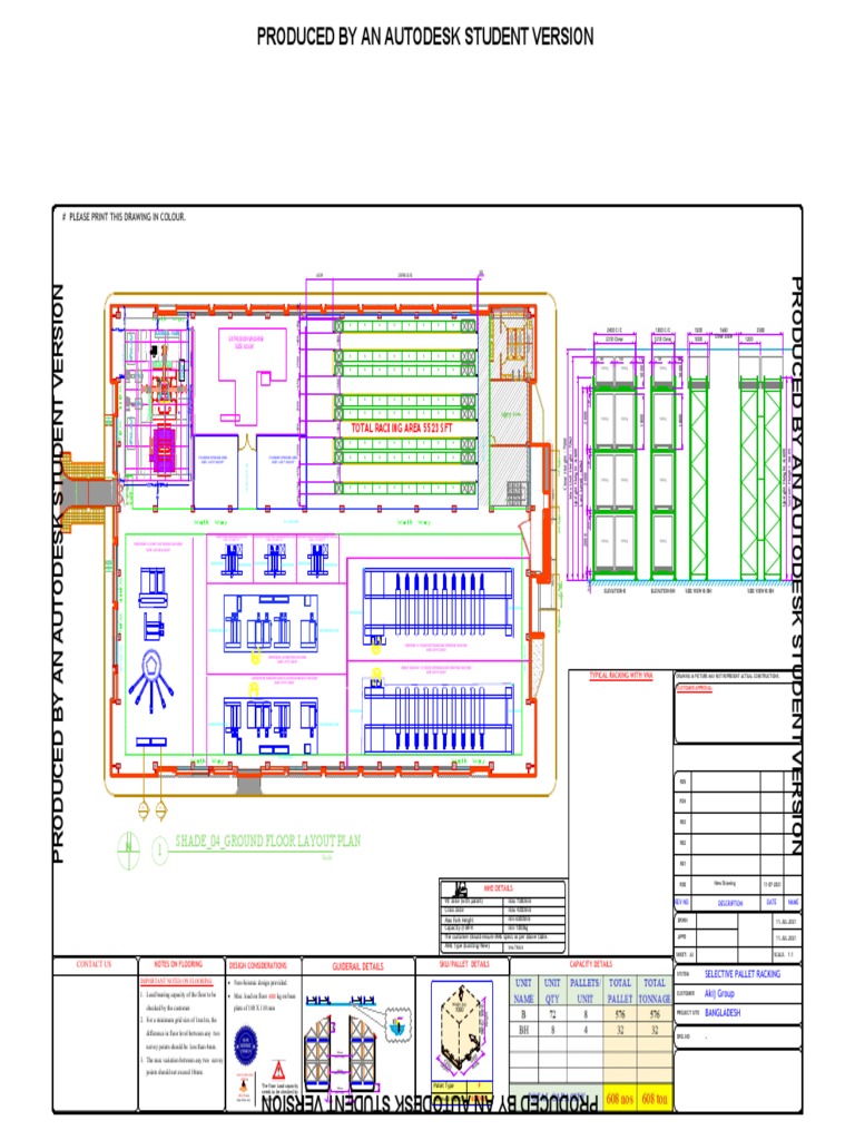 Machine Floor Rack Selection | PDF