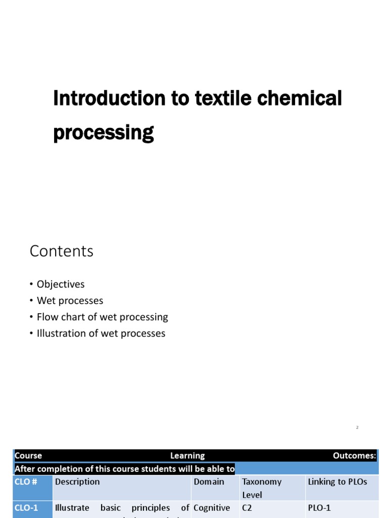 Textile Chemical Processing 1st | PDF | Dye | Emulsion