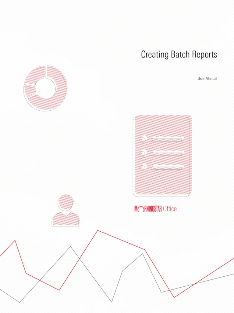 Creating Batch Reports: User Manual | PDF | Bonds (Finance) | Asset ...