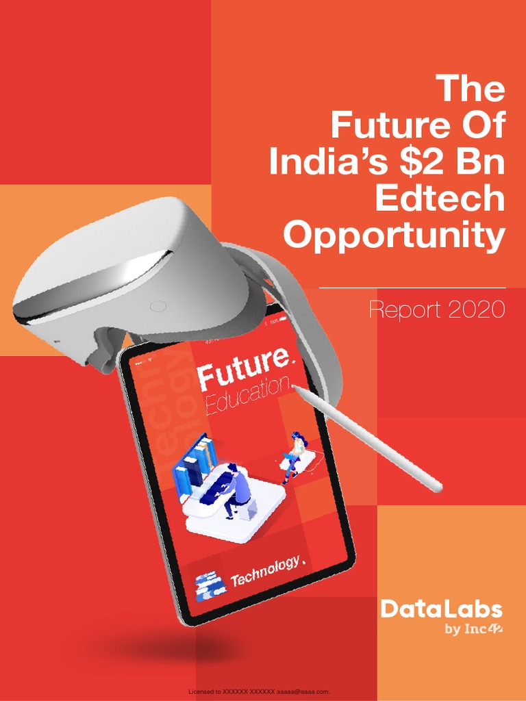Inc42 Edtech Report Updated | PDF | Educational Technology | Startup Company
