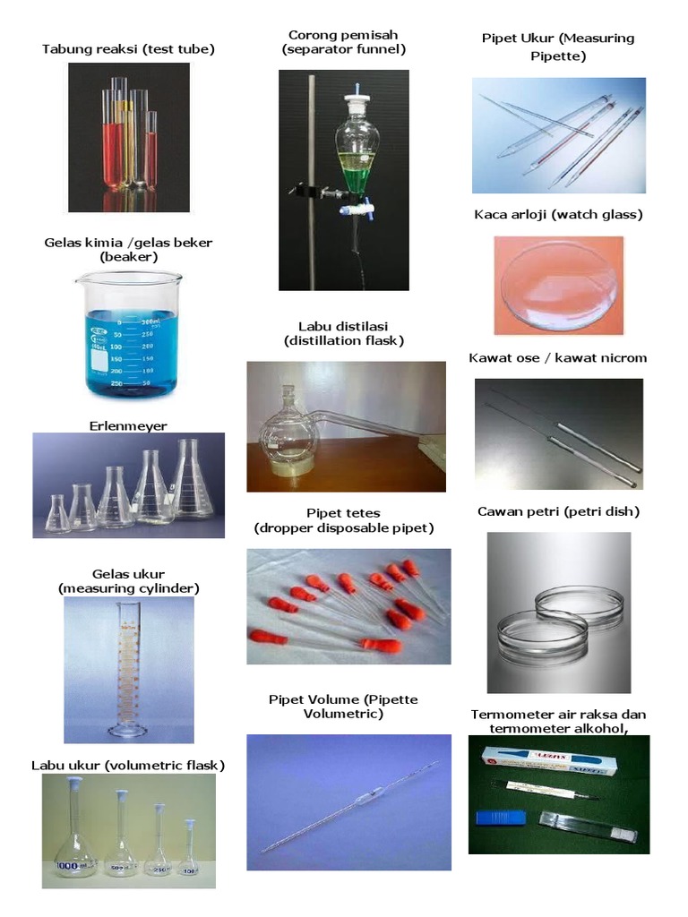 Alat-Alat Laboratorium | PDF