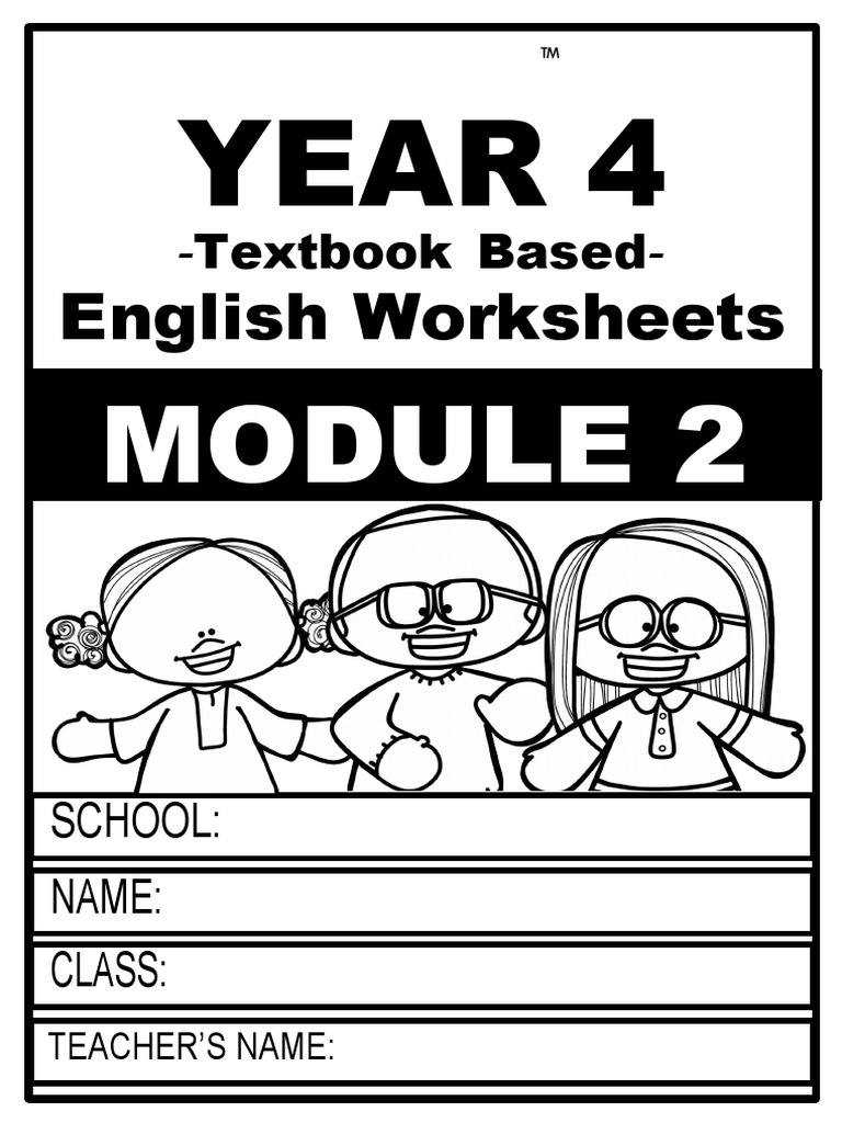 Y4 Module 2 Worksheets 8 | PDF | Language Arts & Discipline | Foreign ...