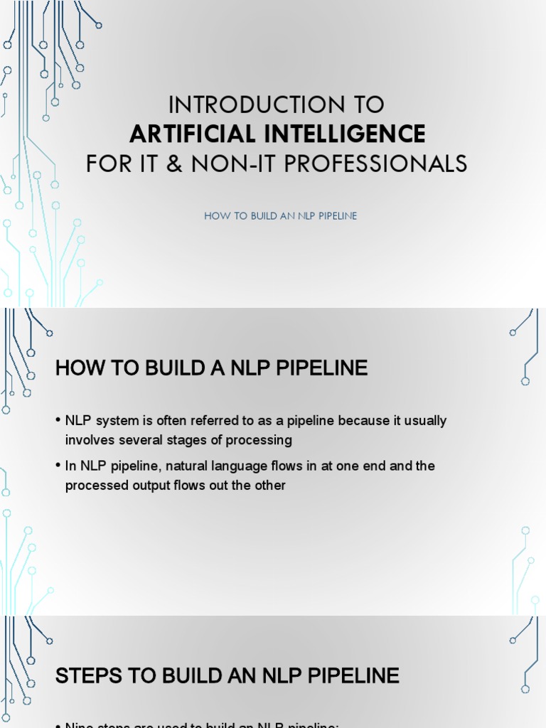 46.how To Build An NLP Pipeline | PDF | Career & Growth