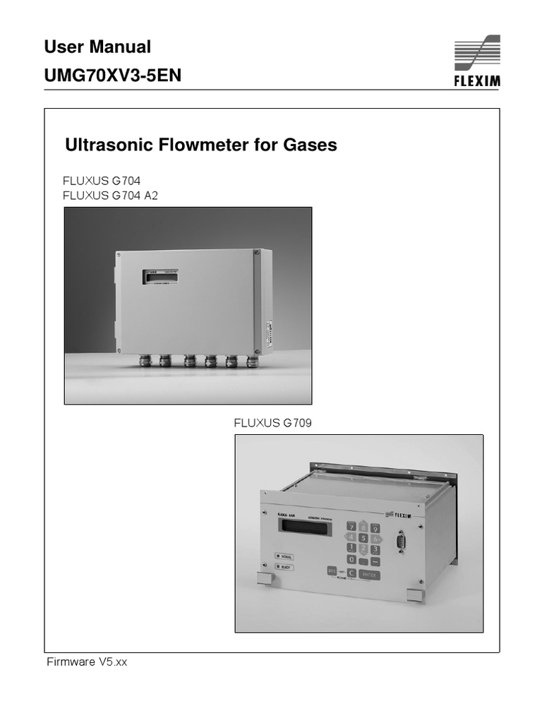 FLEXIS Fluxus G704, G704 A2 (Ing) | Download Free PDF | Pipe (Fluid ...