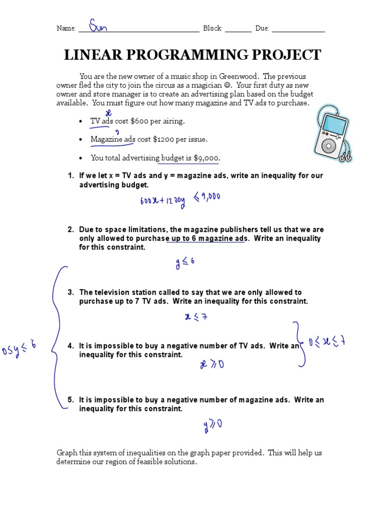 Linear Programing Project 1 | PDF | Vertex (Graph Theory) | Combinatorics