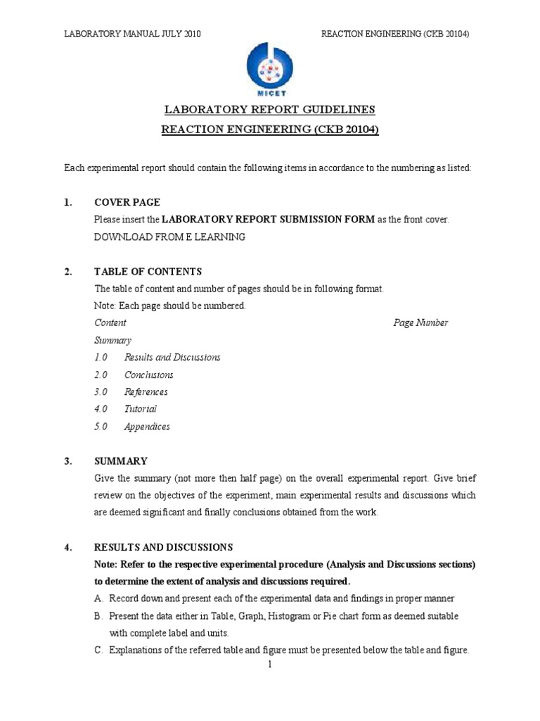 LABORATORY MANUAL DECLARATION FORM Editted | Download Free PDF ...