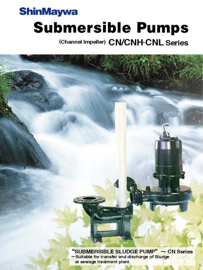 Submersible Pumps: CN/CNH - CNL | PDF | Sewage Treatment | Pump