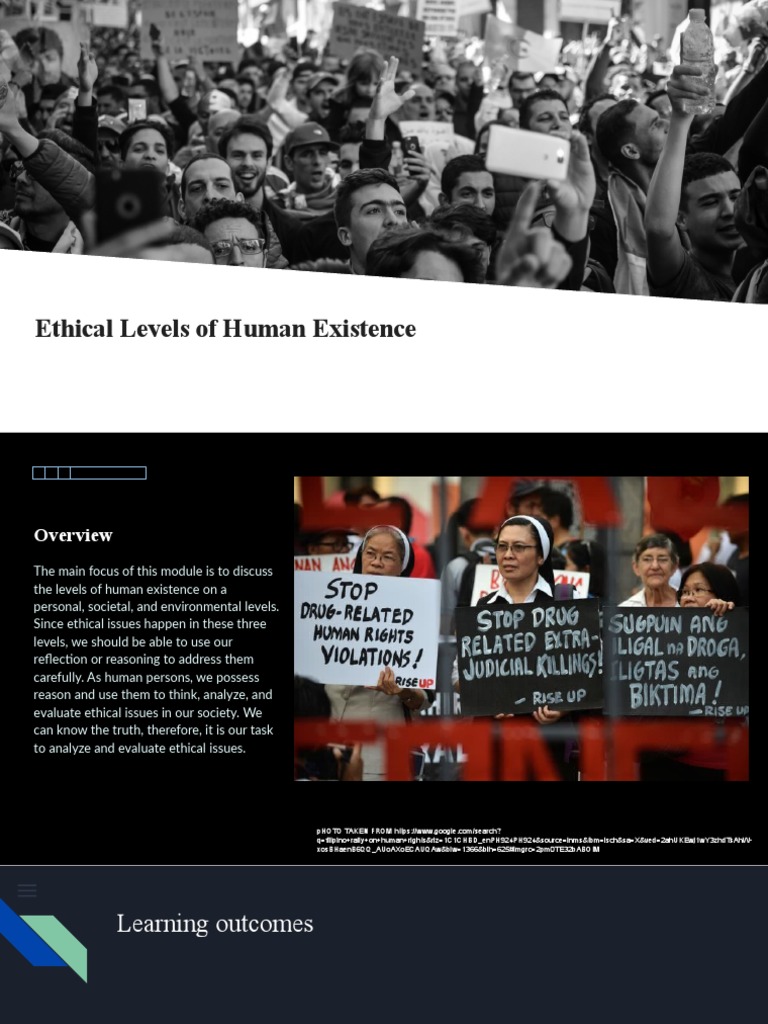 Module 3. Ethical Levels of Human Existence | PDF | Reason | Applied Ethics