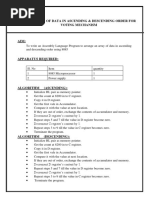Program 1 Addition of Two 16 Bit Numbers 8086 | PDF | Assembly Language ...