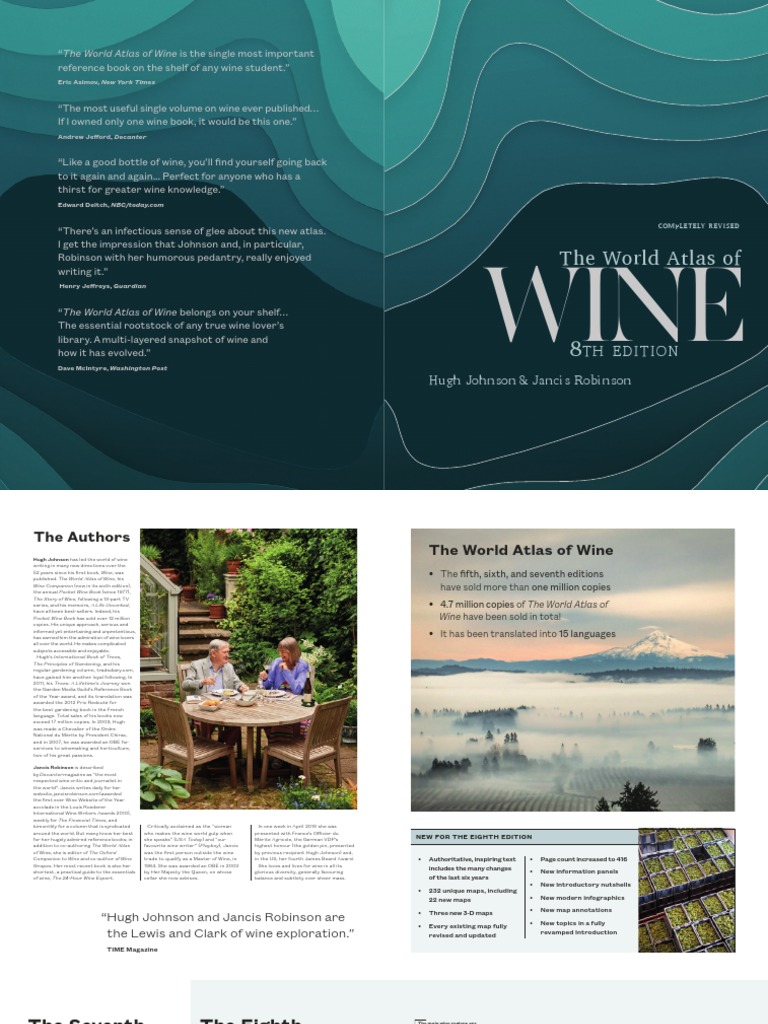 World Atlas of Wine: 8th Edition Overview | PDF | Wine | Drink