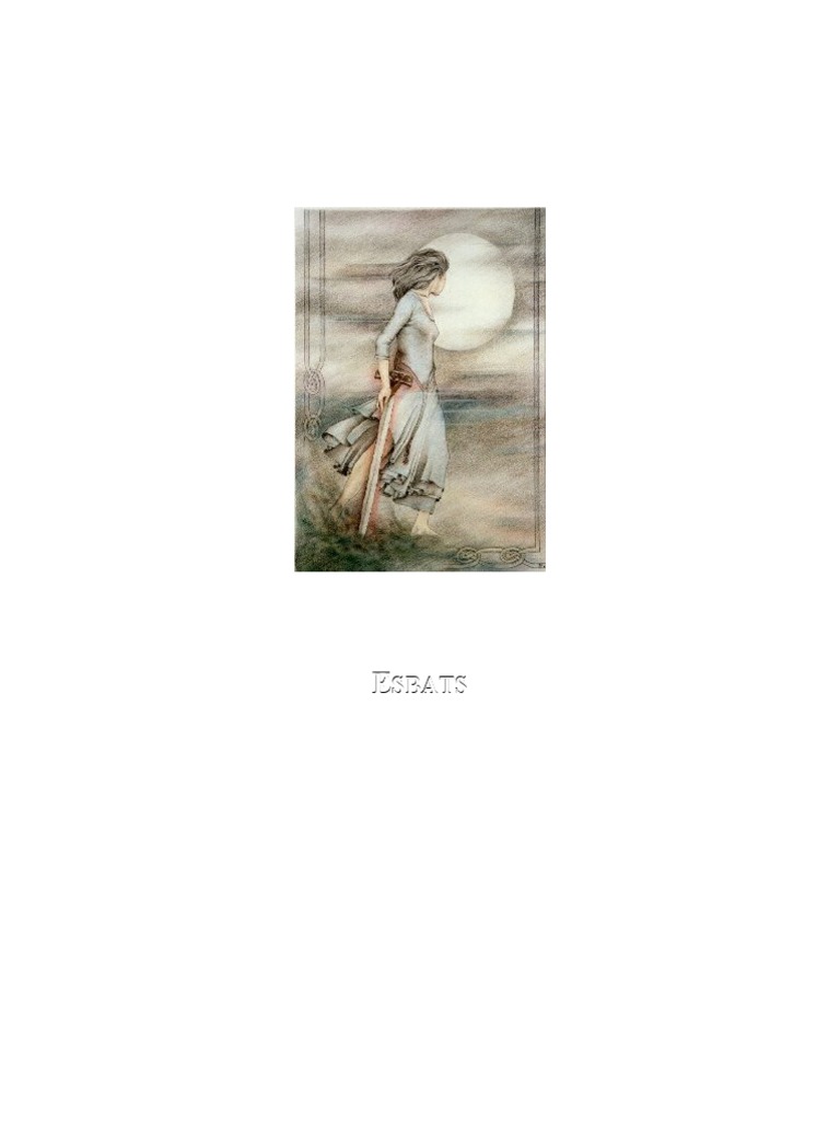 Esbats: Rituales de Luna Llena | PDF | Amor | Luna