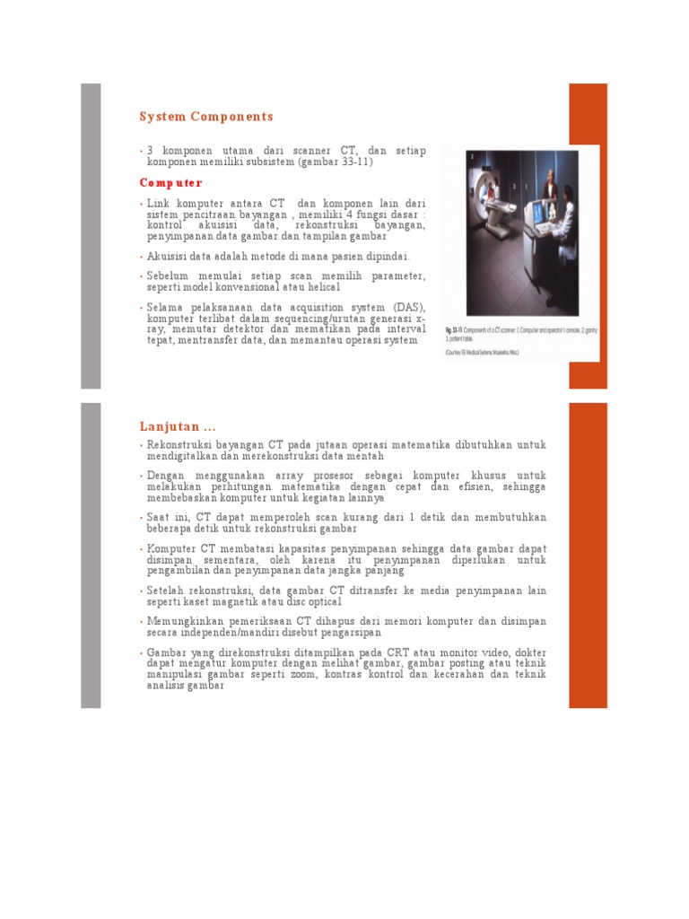Materi CT Scan 4 | PDF