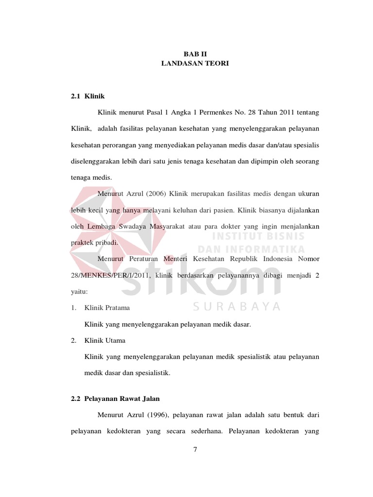 Bab Ii Landasan Teori | PDF | Kesehatan Holistik | Sains & Matematika
