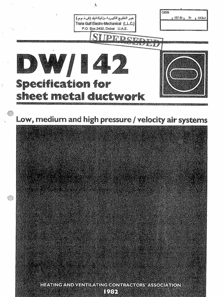 Smacna DW 144 | PDF