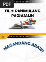Mga Teknik at Pamamaraan NG Pagsasalin | PDF