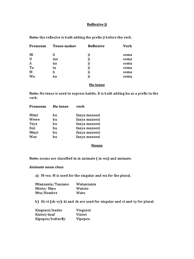 Reflexive Ji | PDF | Plural | Human Communication