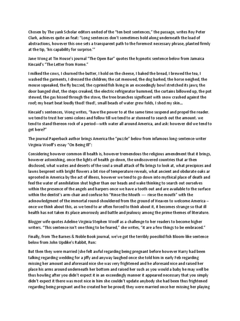 Longest Paragraph 5 | PDF