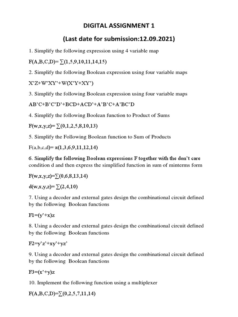 DLM - Digital Assignment 1 | PDF