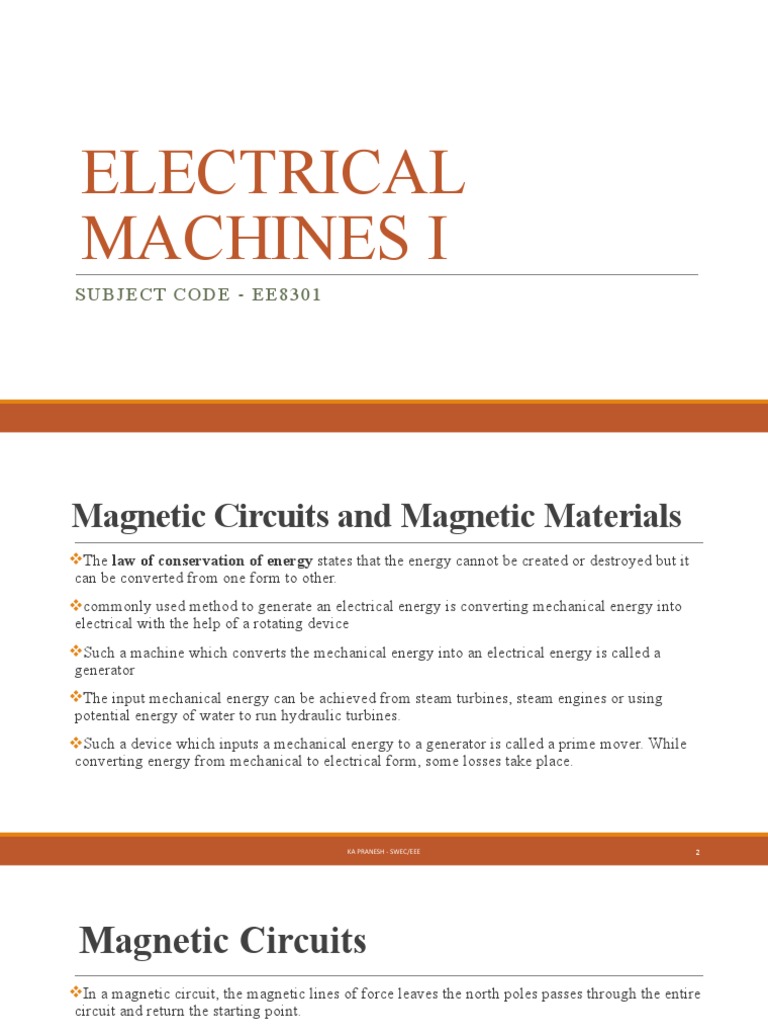 An Introduction to Magnetic Circuits, Materials, and the Principles of ...