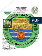 Barangay Tanod Resignation Letter | PDF