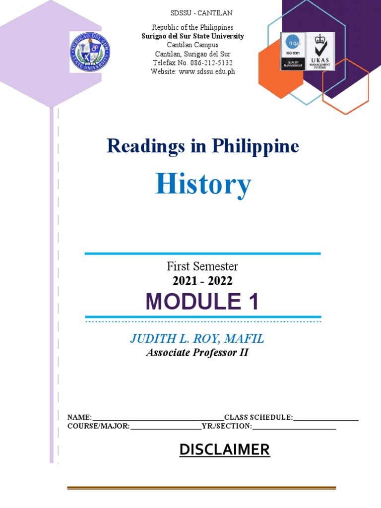 History: Readings in Philippine | PDF | Primary Sources | Historiography