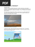 Various Light Phenomena.. | PDF | Sunset | Scattering