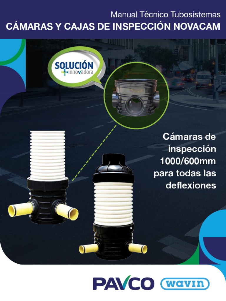 C Maras y Cajas de Inspecci N NOVACAM Pavco Wavin-1 | PDF | Materiales ...