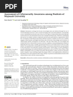 Cybersecurity Awareness Questionnaire | PDF | Security | Computer Security