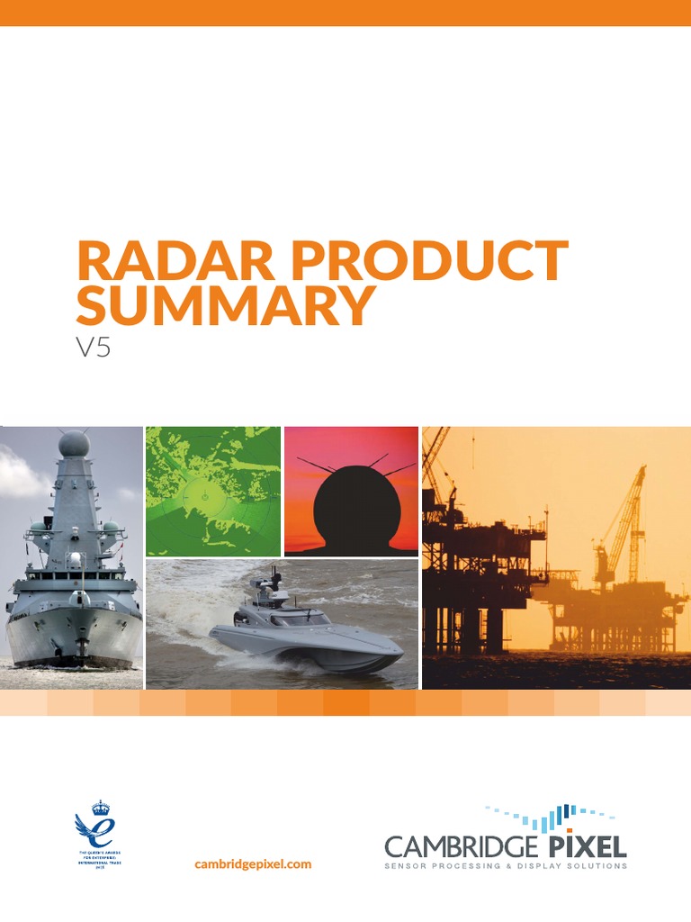 CP Radar Product Summary v5 0 Web | PDF | Radar | Video