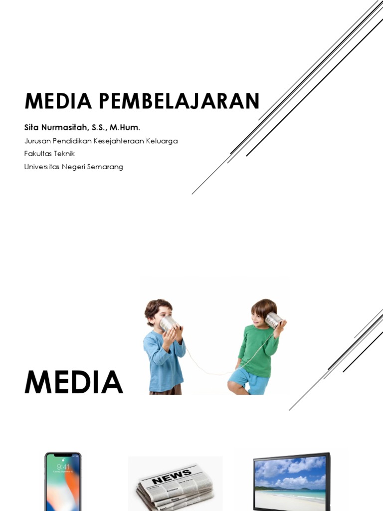 Dasar Teori Media Pembelajaran | PDF