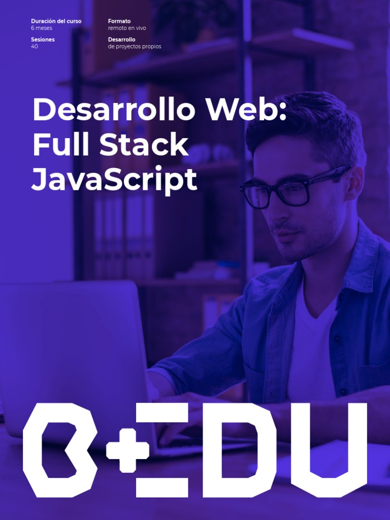 Brochure FullStack JavaScript 2021 | PDF | Script Java | Internet y web