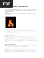 Combustion and Flame PPT Class8 | PDF | Combustion | Fuels