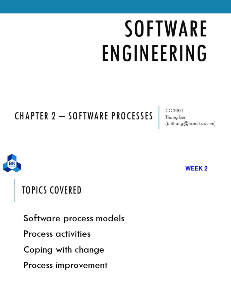 02 - Ch2 Software Processes | PDF | Software Development Process | Software