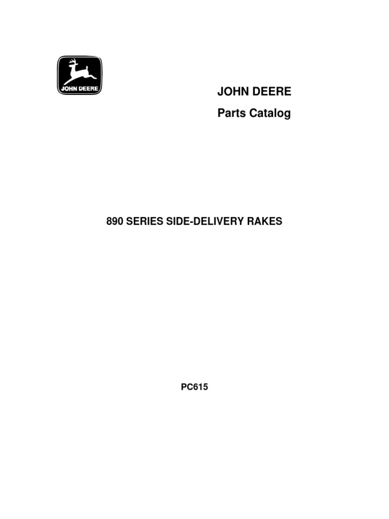 896A John Deere Rake Parts | PDF
