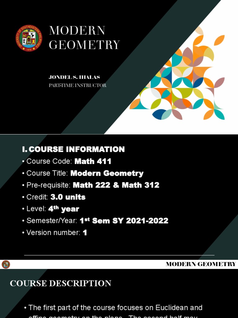 Session 1-Orientation Review | PDF | Geometry | Euclidean Space