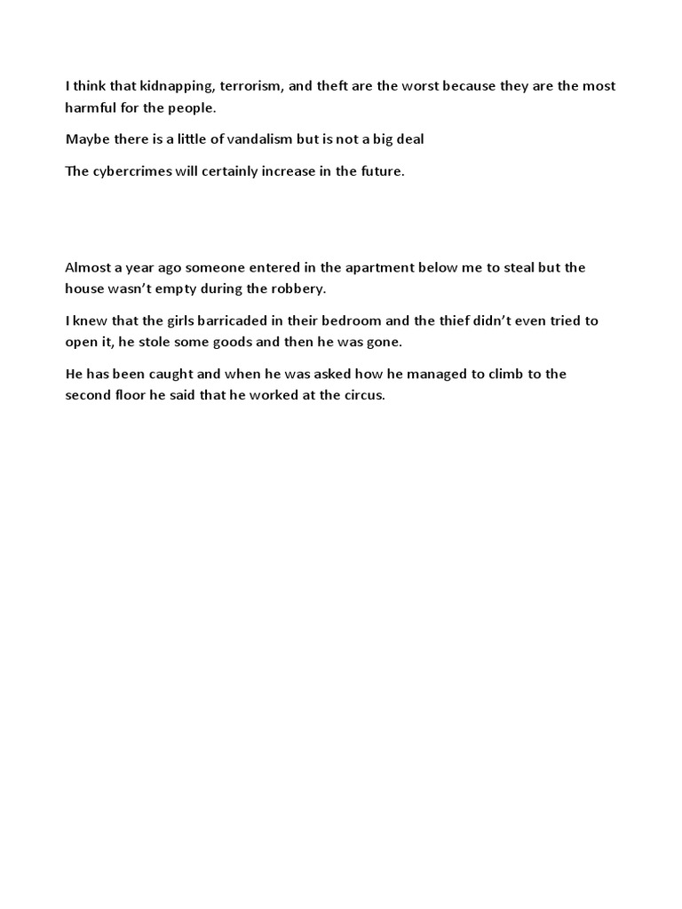 I Think That Kidnapping | PDF