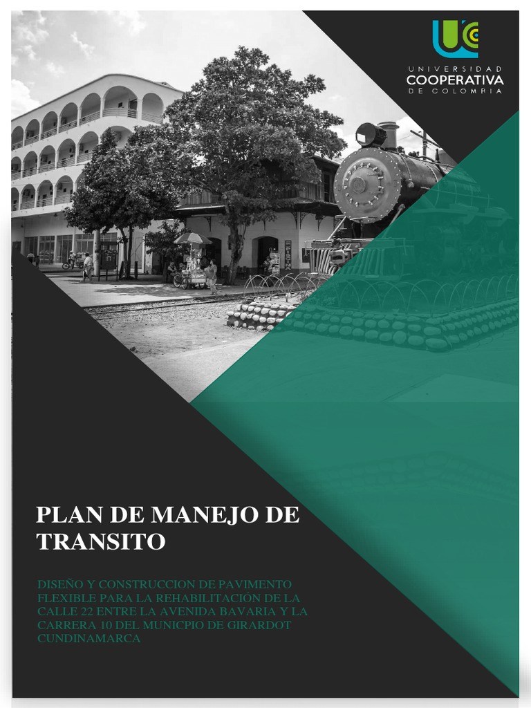 Plan de Manejo de Transito Girardot | PDF | Peatonal | Calle