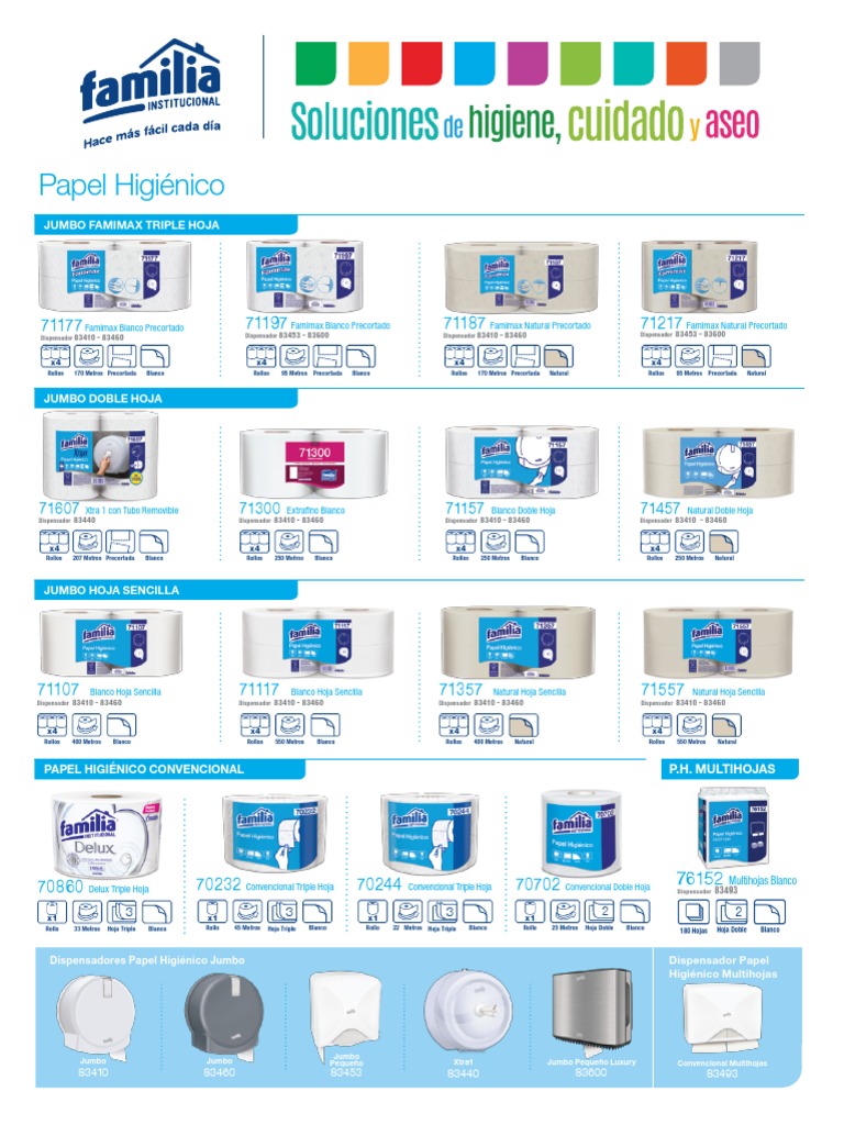 Catálogo Familia Institucional Digital | PDF | Prevención | Productos ...