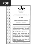 TMUA Zetta Paper 1 | PDF | Trigonometric Functions | Circle