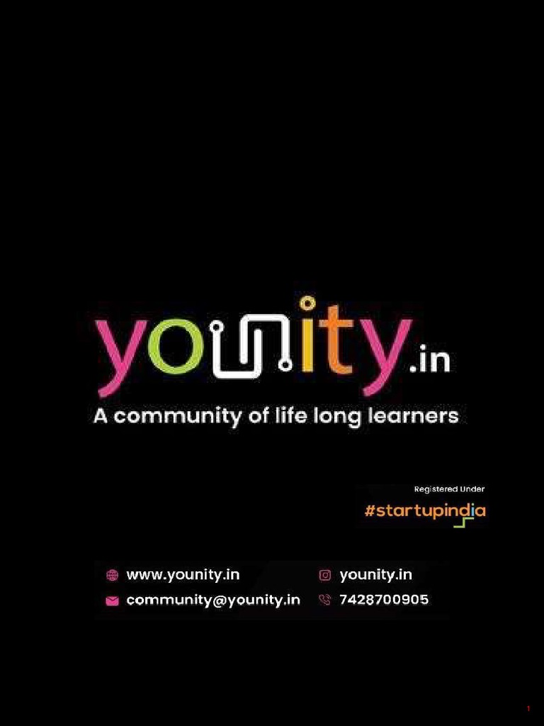 Summer Internship Opportunities at Younity-Final | PDF | Marketing ...