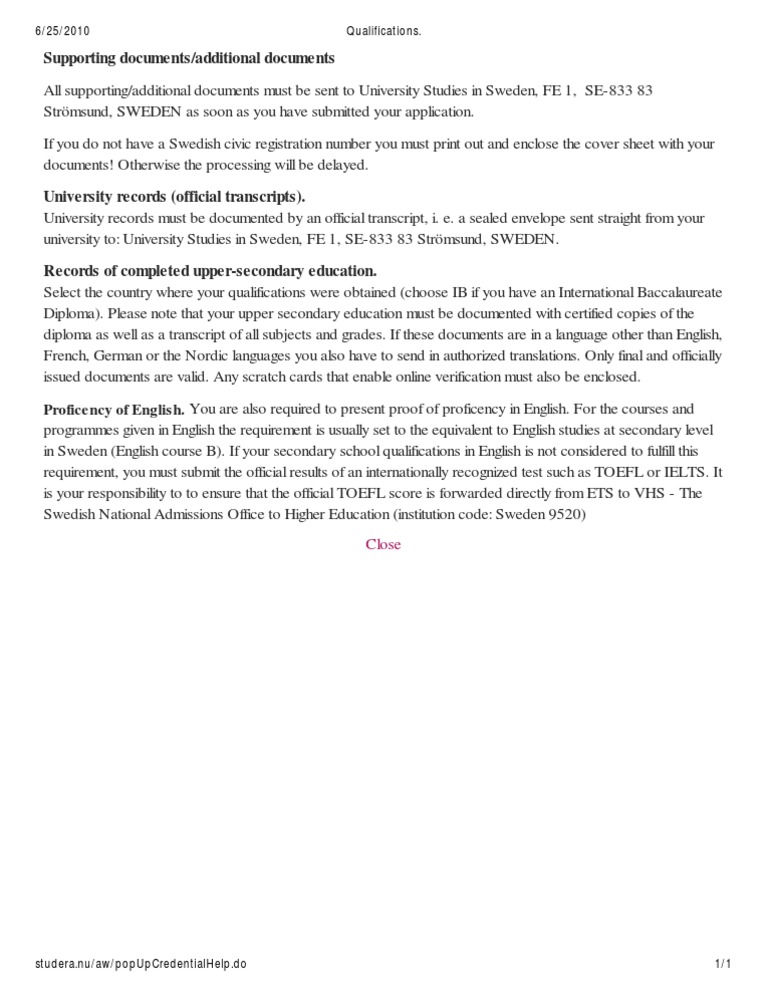 Qualifications | PDF