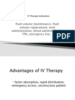 IV Therapy & Transfusions Cheat Sheet | PDF | Intravenous Therapy ...