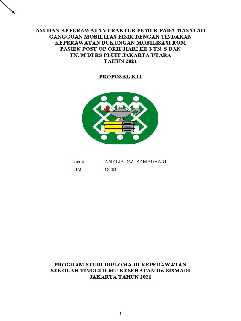 Kti Amalia Siap Sidang | PDF | Sains & Matematika