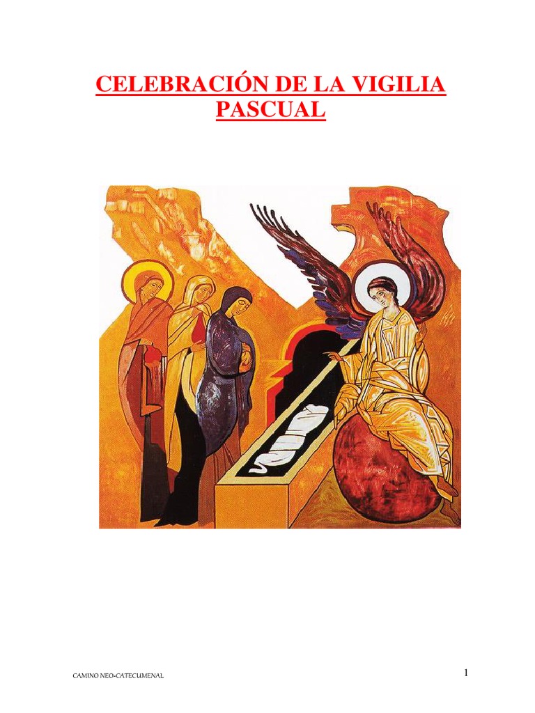 Liturgia de la Vigilia Pascual Neocatecumenal | PDF | Misa (liturgia ...