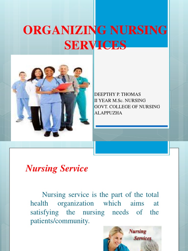 Organizing Nursing Services | PDF | Nursing | Hospital